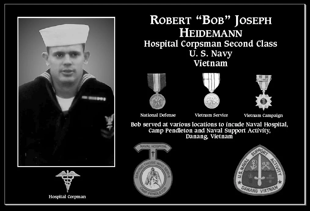 Petty Officer Second Class Robert Joseph Heidemann | Mt. Soledad ...