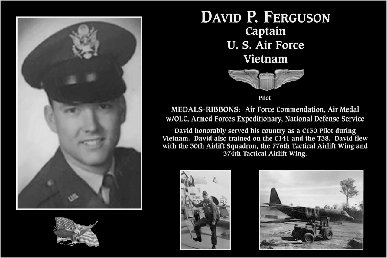 Captain David P Ferguson | Mt. Soledad Virtual Plaque