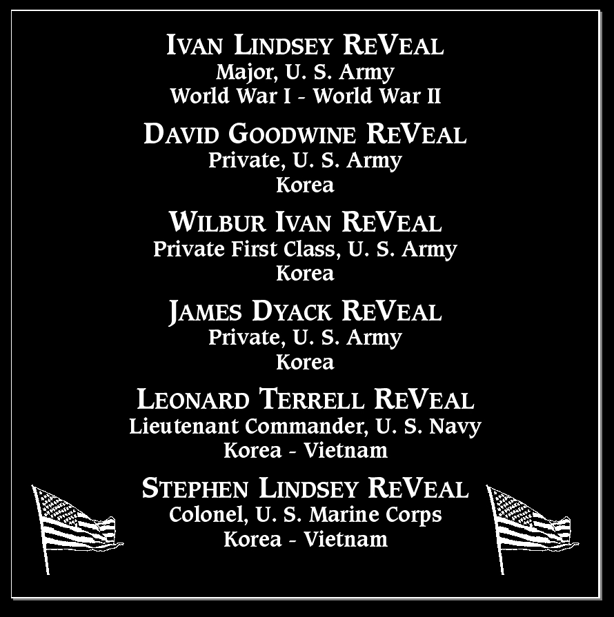 Major Ivan Lindsey ReVeal | Mt. Soledad Virtual Plaque