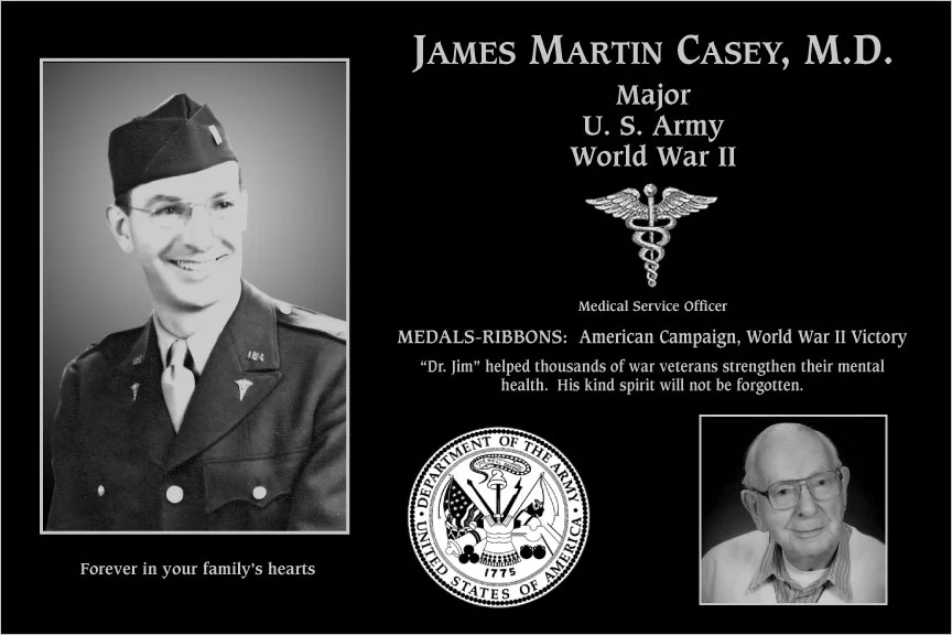 Major James Martinez Casey | Mt. Soledad Virtual Plaque