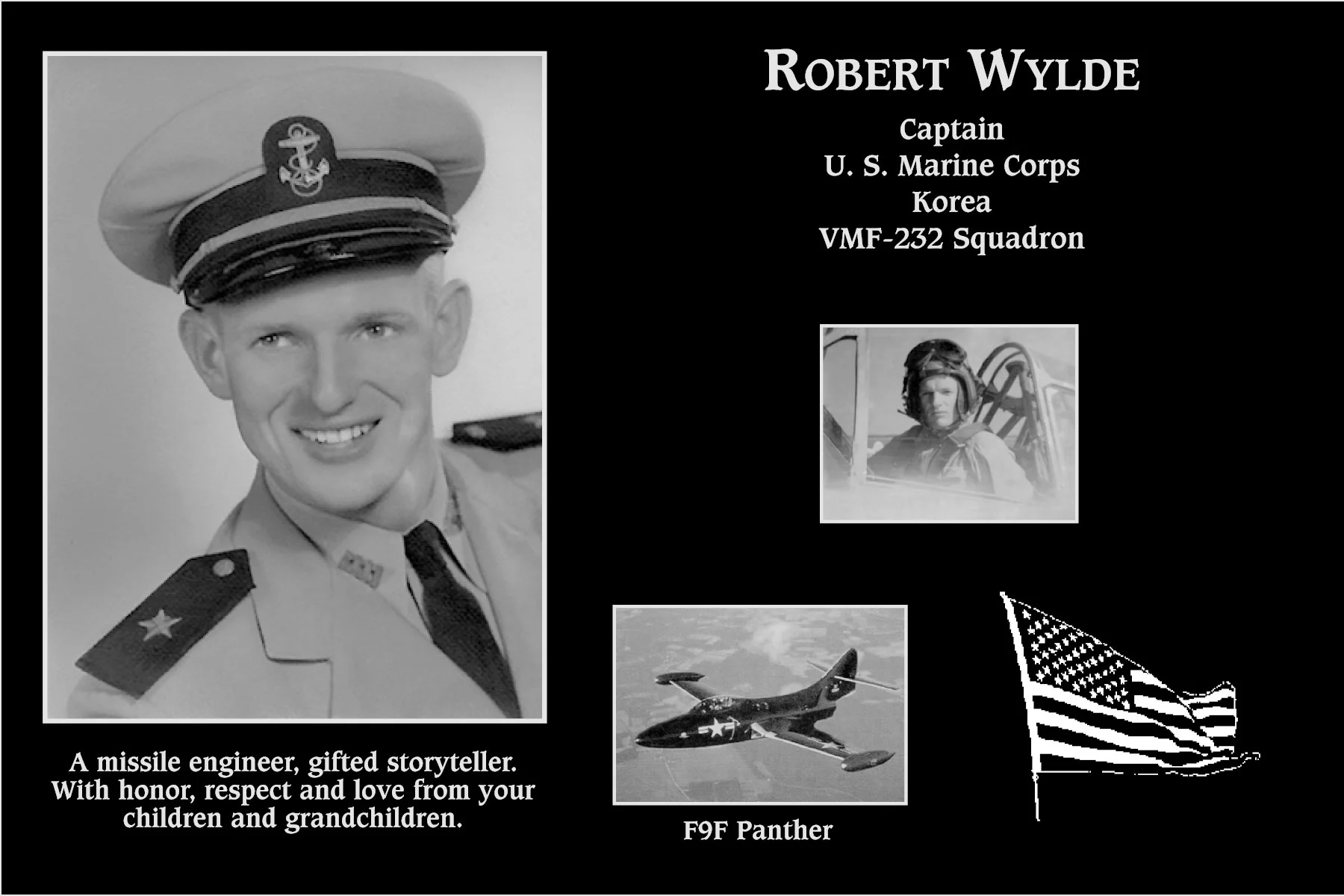 Captain Robert Wylde | Mt. Soledad Virtual Plaque