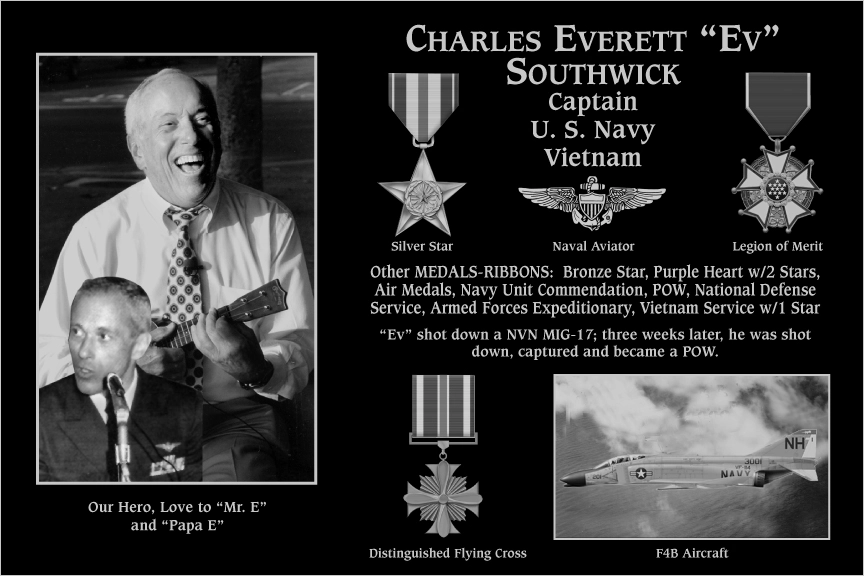 Captain Charles Everett Southwick | Mt. Soledad Virtual Plaque