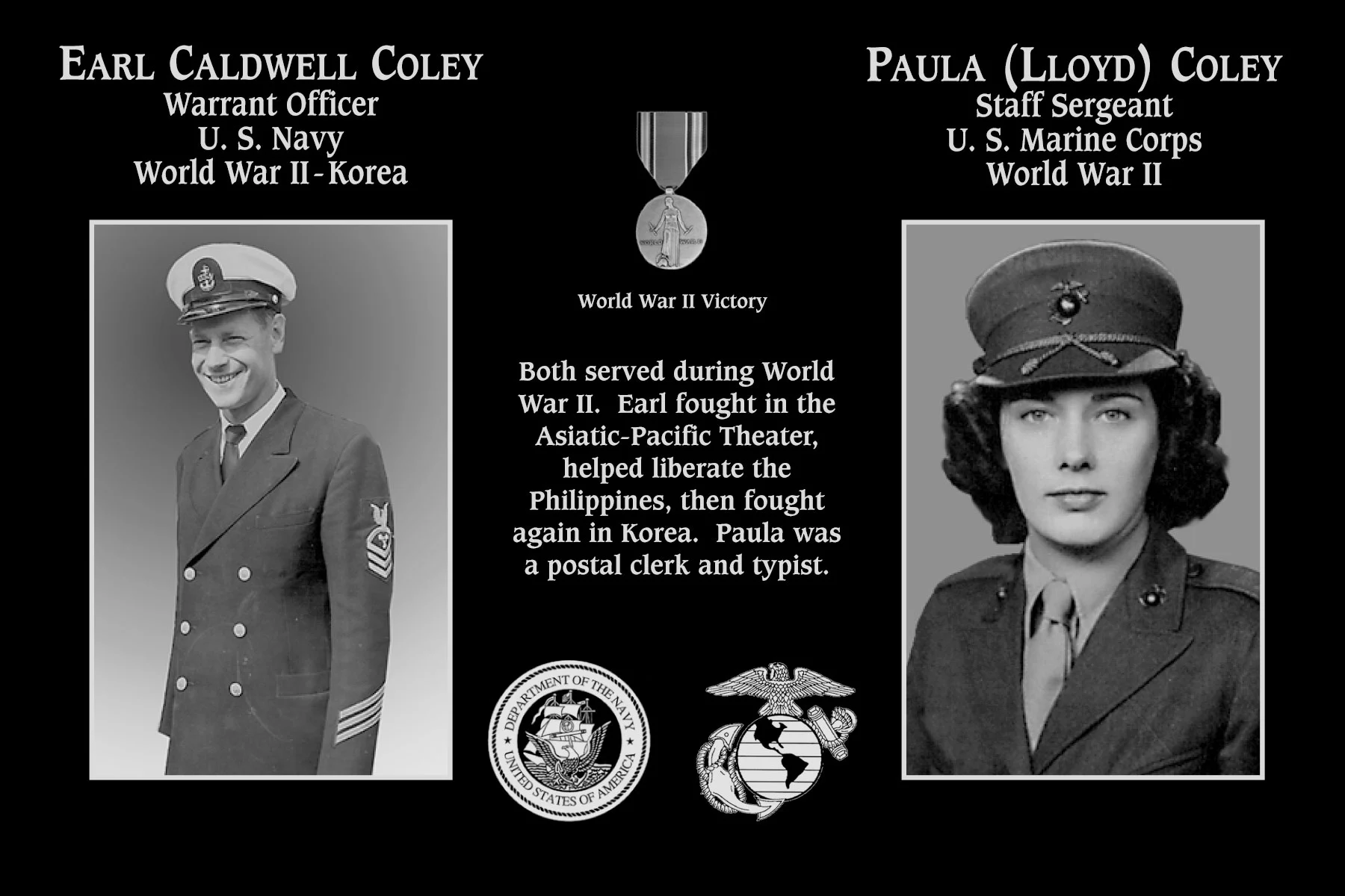 Staff Sergeant Paula (Lloyd) Coley | Mt. Soledad Virtual Plaque