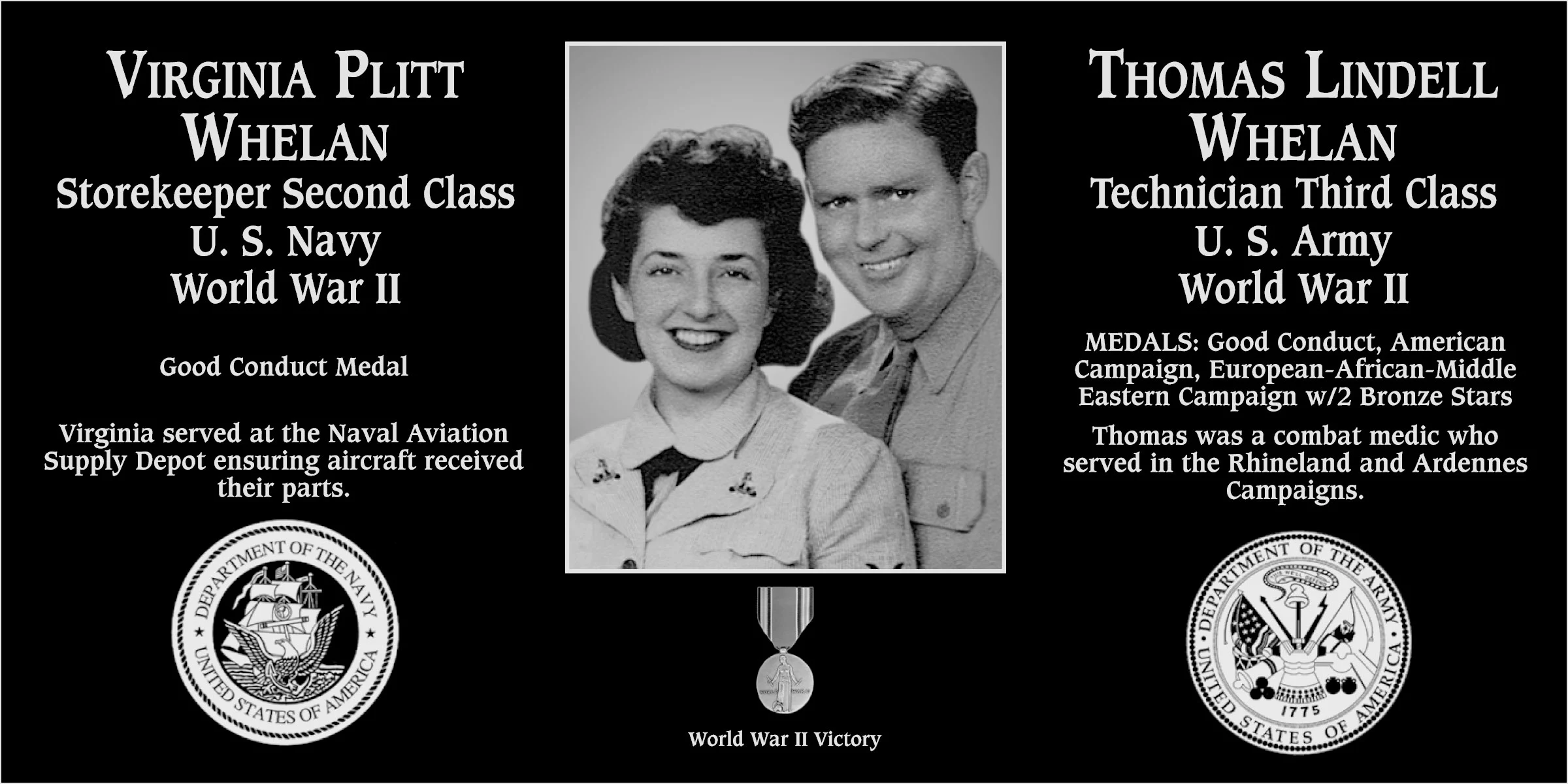 Petty Officer Second Class Virginia Plitt Whelan | Mt. Soledad Virtual ...