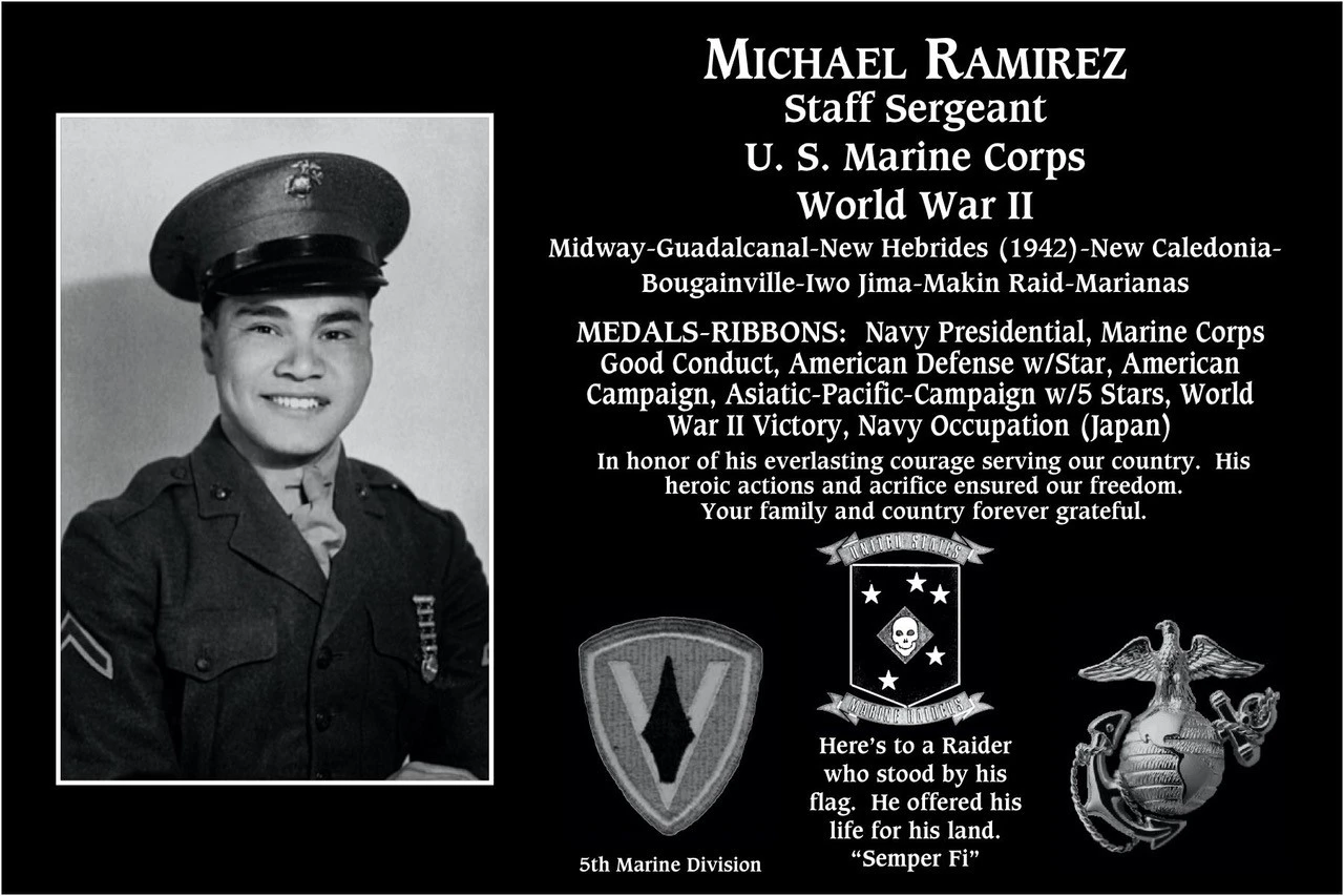 Staff Sergeant Michael Ramirez | Mt. Soledad Virtual Plaque