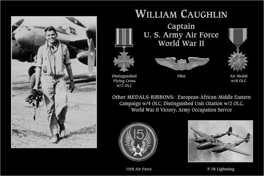 Captain William Caughlin | Mt. Soledad Virtual Plaque