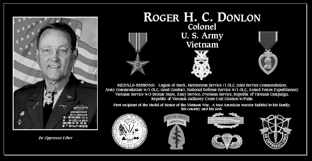 Colonel Roger H. C. Donlon | Mt. Soledad Virtual Plaque
