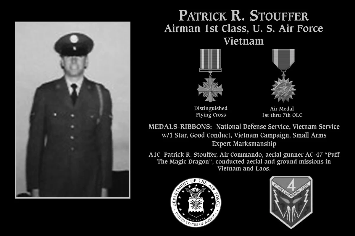 Airman First Class Patrick R. Stouffer | Mt. Soledad Virtual Plaque
