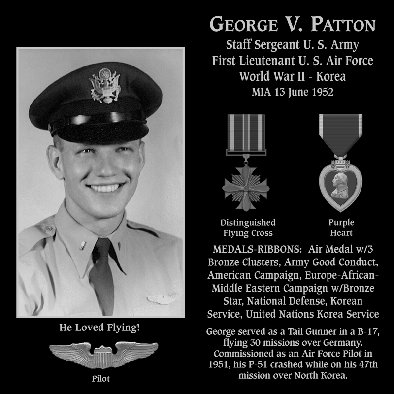 First Lieutenant George V. Patton | Mt. Soledad Virtual Plaque