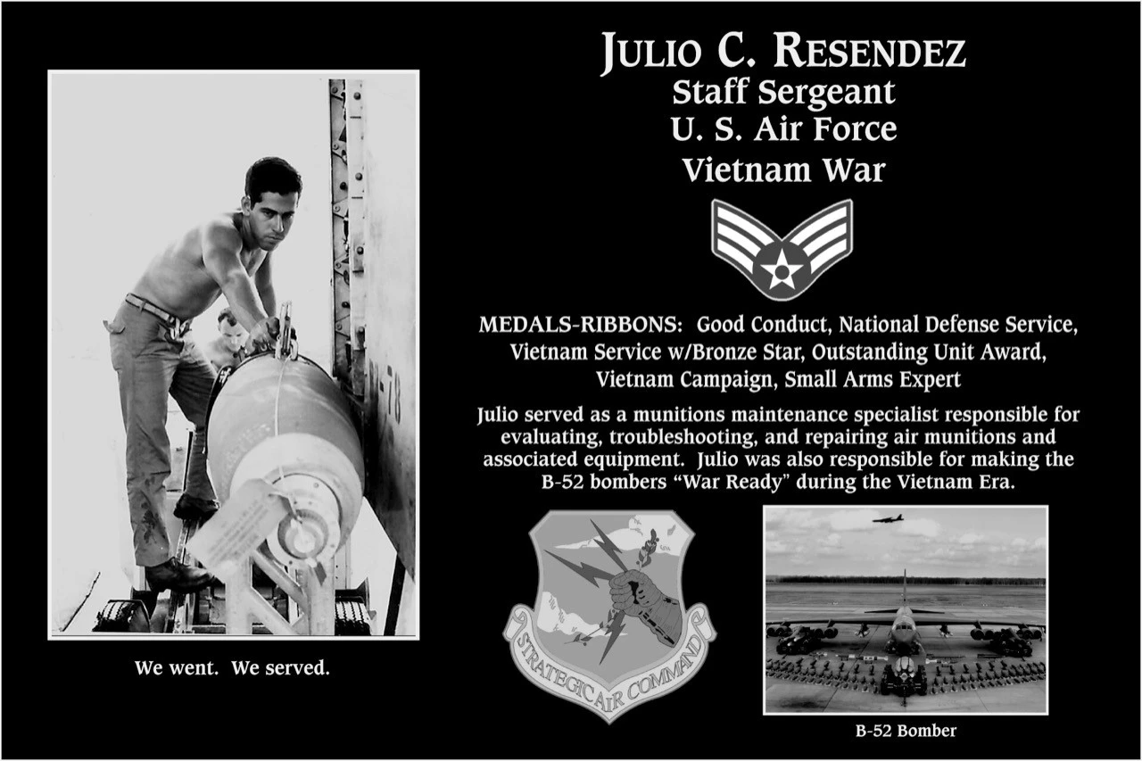 Staff Sergeant Julio C. Resendez | Mt. Soledad Virtual Plaque