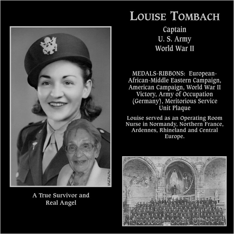 Captain Louise Tombach | Mt. Soledad Virtual Plaque