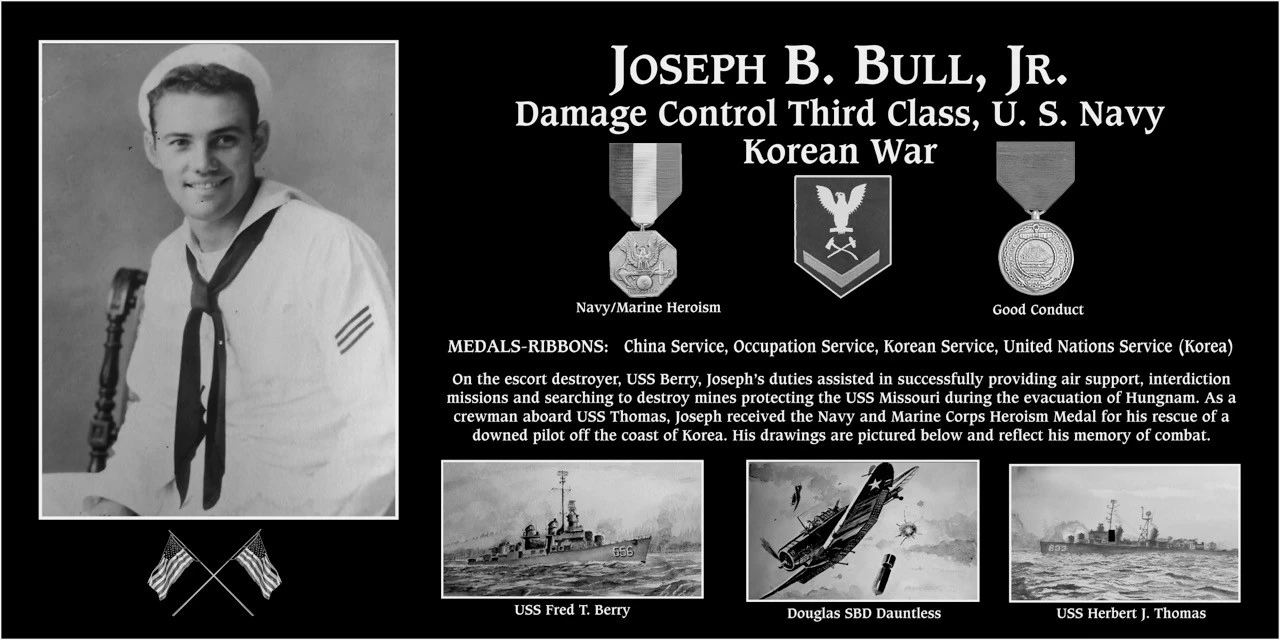 Petty Officer Third Class Joseph B. Bull, Jr. | Mt. Soledad Virtual Plaque