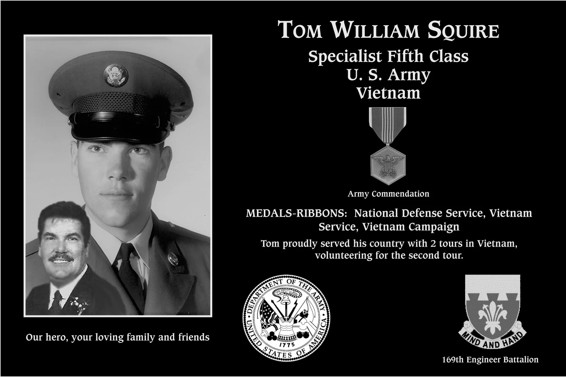Specialist Tom William Squire Mt Soledad Virtual Plaque Specialist Tom William Squire Mt Soledad Virtual Plaque