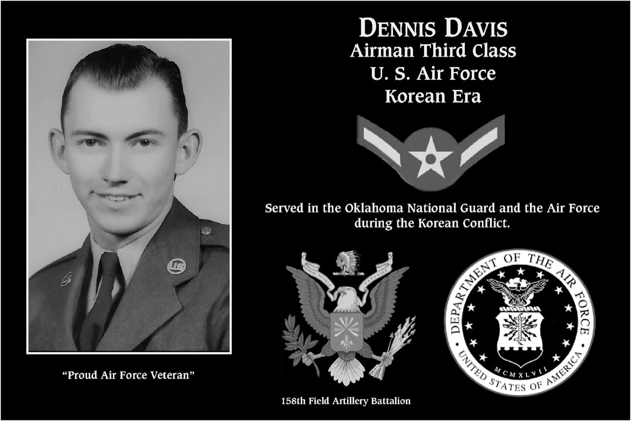 Airman Basic Dennis Davis | Mt. Soledad Virtual Plaque