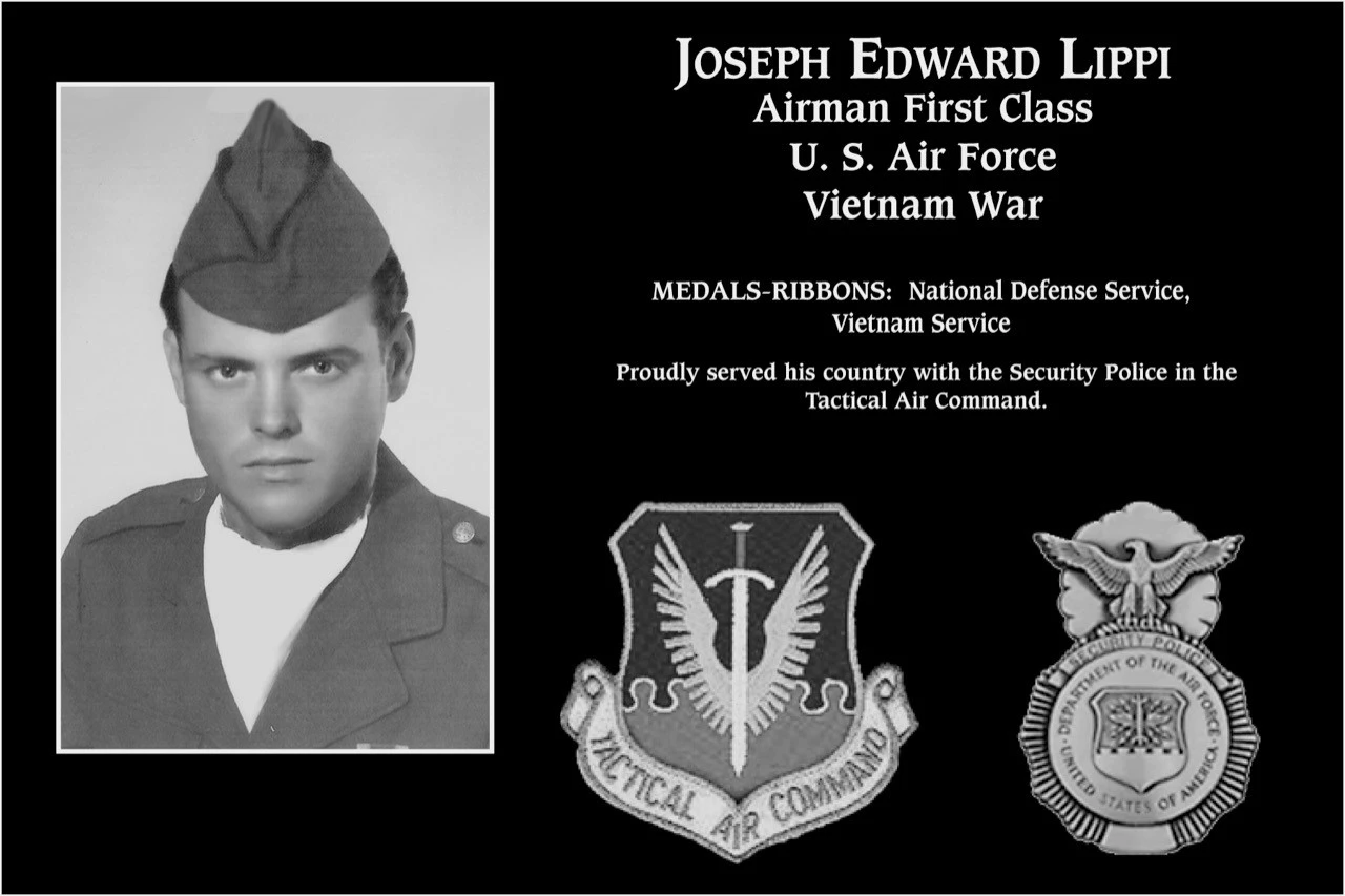 Airman First Class Joseph Edward Lippi | Mt. Soledad Virtual Plaque