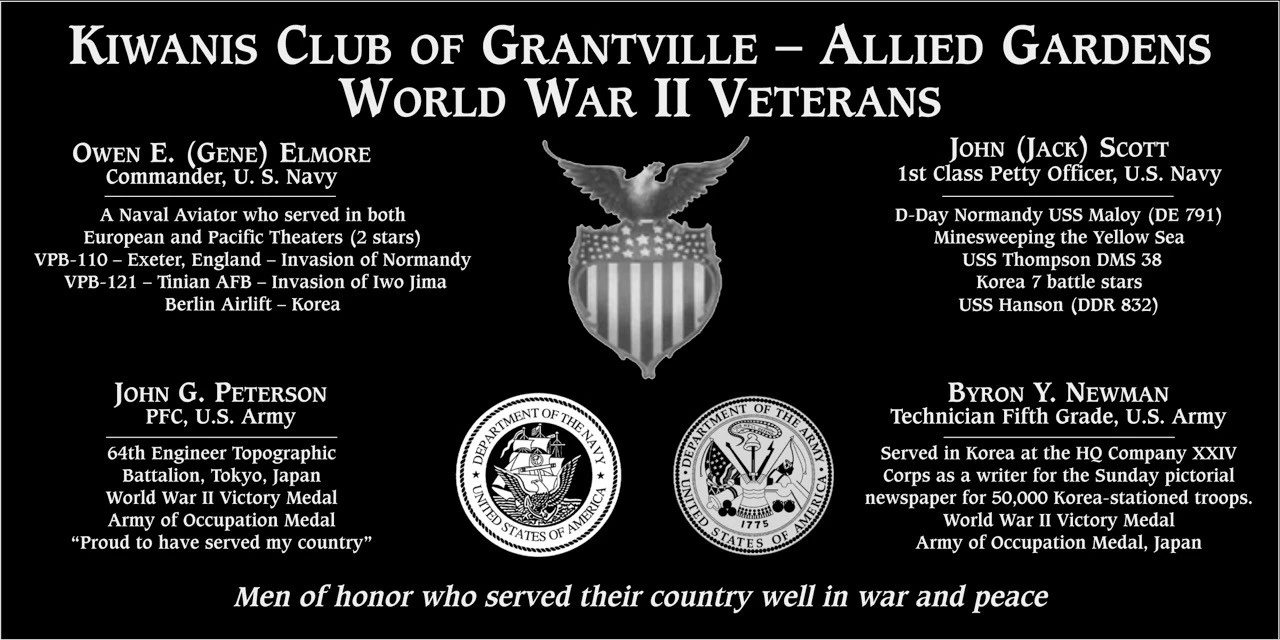 Corporal Byron Y. Newman | Mt. Soledad Virtual Plaque