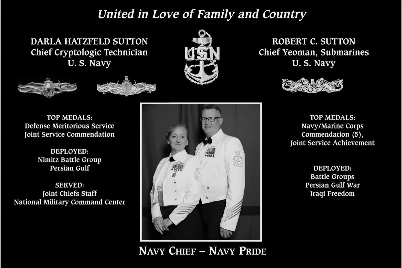 Chief Petty Officer Darla Hatzfeld Sutton | Mt. Soledad Virtual Plaque