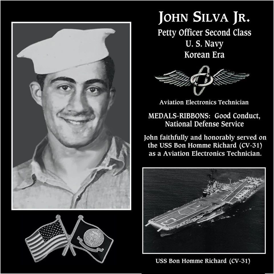 Petty Officer Second Class John Silva Jr. | Mt. Soledad Virtual Plaque