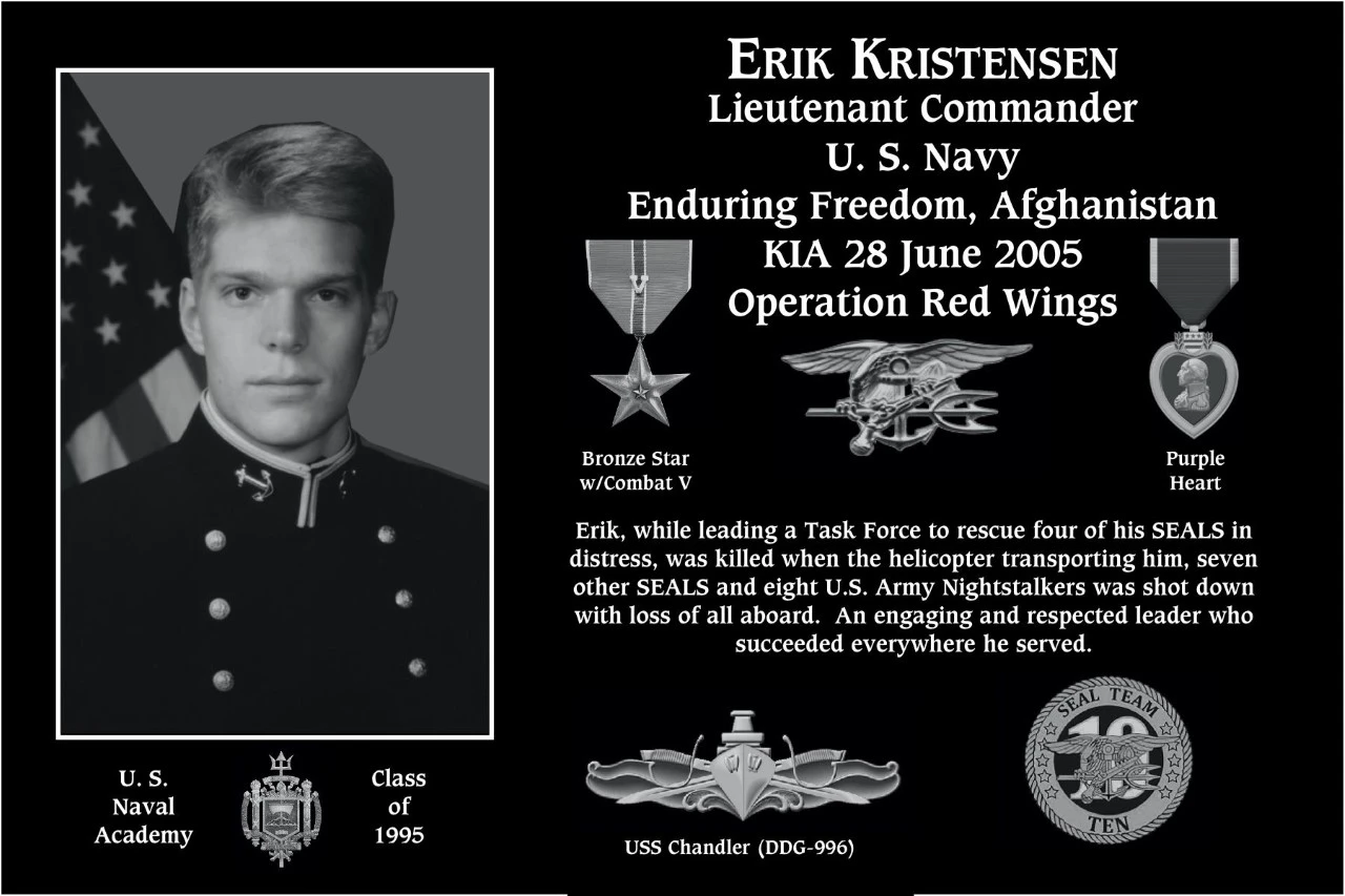 Lieutenant Commander Erik Kristensen | Mt. Soledad Virtual Plaque