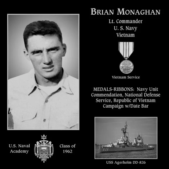 Lieutenant Commander Brian Monaghan | Mt. Soledad Virtual Plaque